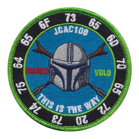 316 Trs Det 1 Jcac100 Patch 316th Training Squadron Patches