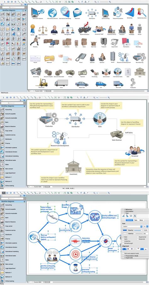workflow diagram software mac features to draw diagrams faster
