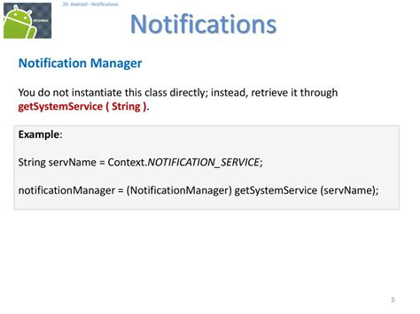 android notifications ppt download