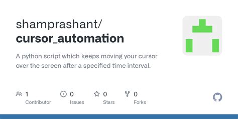Github Shamprashantcursorautomation A Python Script Which Keeps