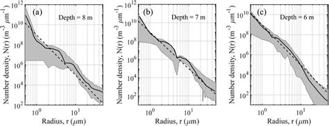The Optically Measured Bubble Size Distributions At High Wind Speeds ≈