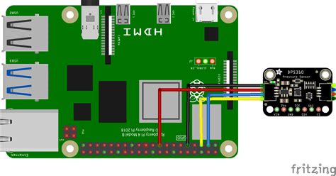 Raspberry Pi And Dps310 Barometric Pressure Sensor Example In Python Pi Bits