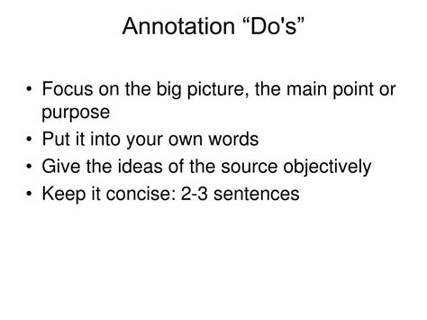 PPT How To Write Annotations PowerPoint Presentation Free Download ID