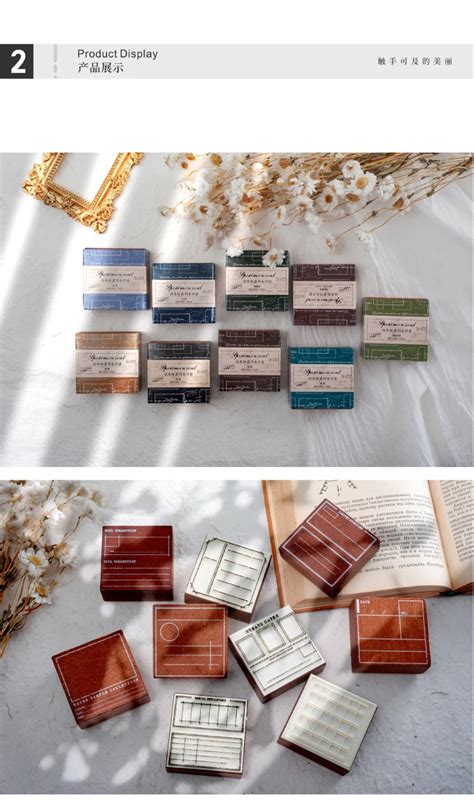 Винтажный планер Справочник функция серии Дата украшения штамп деревянные и резиновые штампы