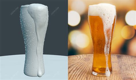 blender真实泡沫着色器预设 real foam shader v1 2 cgtar cg艺站