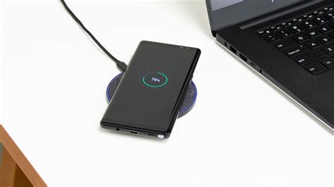 This Qi Charging Pad Has A Soft Fabric Covered Surface
