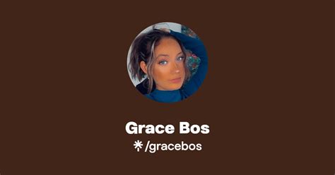 Grace Bos Instagram Facebook Linktree