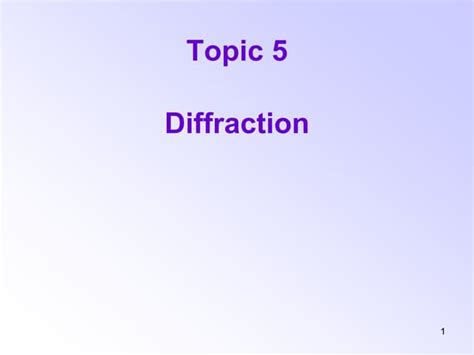 Physics Investigatory Project On Diffraction Pdf