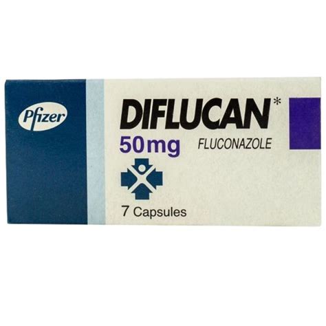 Buy Diflucan 50mg Fluconazole Capsules Pack Of 7s Online In The Uae