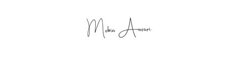 92 Mobin Ansari Name Signature Style Ideas Best Name Signature
