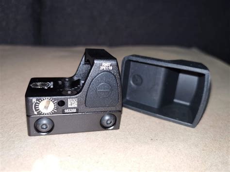 Mini RMR Red Dot Sight Collimator Glock Rifle Reflex Sight Scope Fits 20mm Weaver Rail For