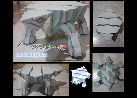 Pokemon Avalugg Kit168 Shop Đồ Chơi Mô Hình Giấy Papercraft Toy