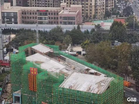 明年投入使用！市北区大港纬四路39号地块幼儿园已完成主体封顶 青报网 青岛日报官网