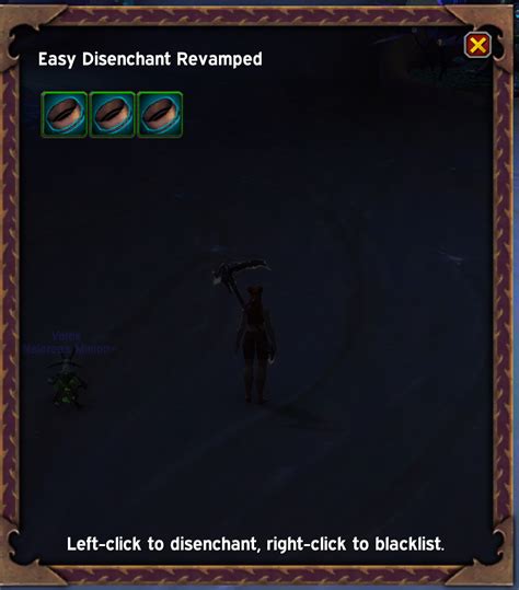 Easy Disenchant Revamped World Of Warcraft Addons CurseForge