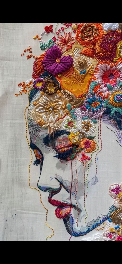 Pin By Elizavette Natasha On Bitchin〰stitchin Textile Art Embroidery Hand Embroidery Art