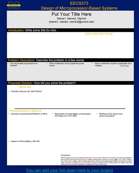 eecs 373 design of microprocessorbased systems put your