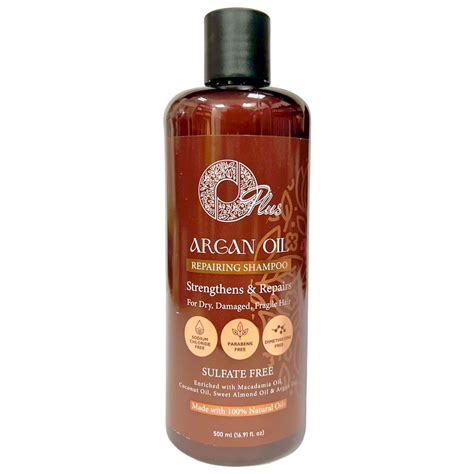 Oplus Argan Oil Sulfate Free Repairing Shampoo 500ml Awarid Uae