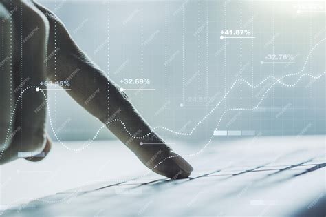 Premium Photo Abstract Creative Analytics Data Spreadsheet With Hands