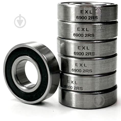 ᐉ Подшипник EXL радиальный шариковый 6900 2RS (ГОСТ 1180900) • Купить в ...
