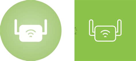 Wi Fi Range Extender Vector Icon 40616771 Vector Art At Vecteezy