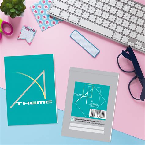 A Theme A7 Notebook Pur Stationery