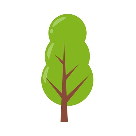 Premium Vector Tree Flat Element