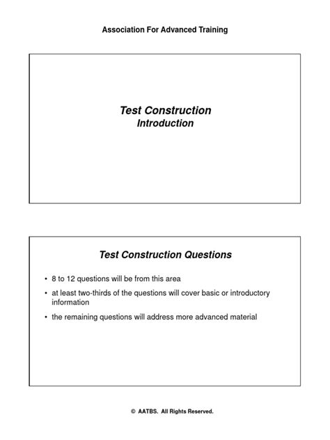 Test Construction Slides Pdf Validity Statistics Quantitative Research Test Construction Slides Pdf Validity Statistics Quantitative Research