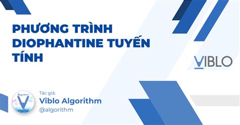 Viblo Algorithm Viblo