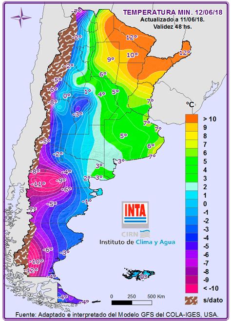 Mapa De Argentina Con Climas Mapas De Los Climas De La Argentina Snrtde