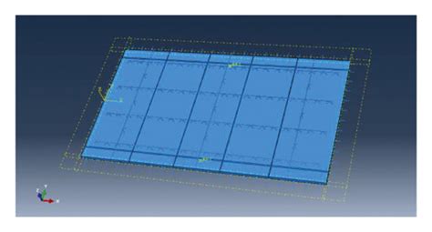 Finite Element Model Of The Two Way Steel Trusses Plate Download Scientific Diagram