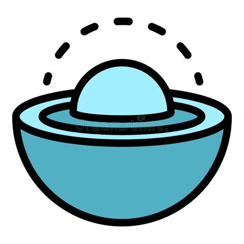 Kernel Sectional Icon Color Outline Vector Stock Vector Illustration