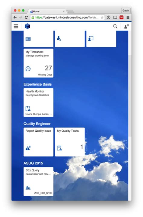SAP BEx Query To Fiori App From ASUG MN Mindset Consulting