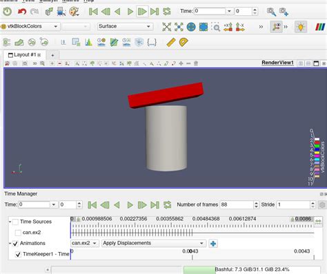 creating an animation over multiple timestep loops paraview support
