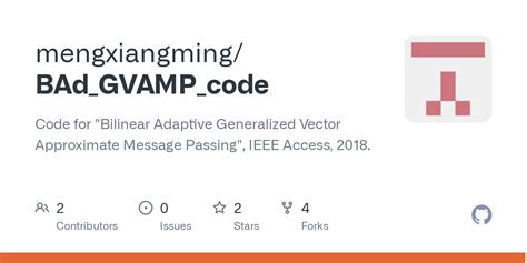 Github Mengxiangmingbadgvampcode Code For Bilinear Adaptive