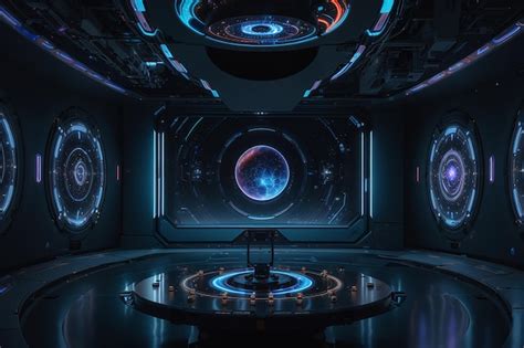 Premium Ai Image Ai Enhanced Cosmic Artistic Synthesis Lab