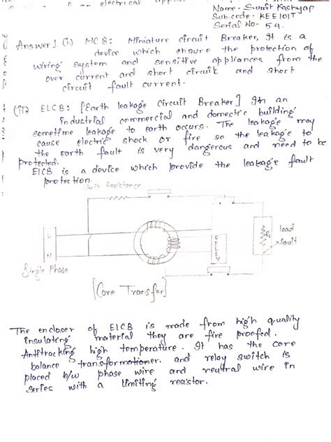 Electrical 3rd Assignment Pdf