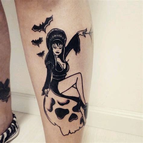 Elvira Tattoo Designs
