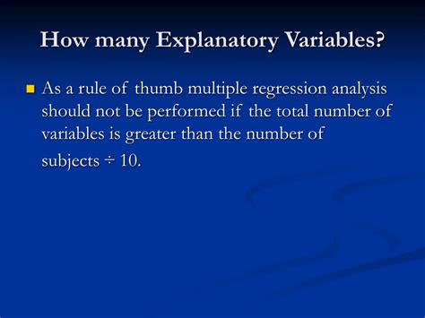 Ppt Multiple Regression Analysis Powerpoint Presentation Free Download Id316085