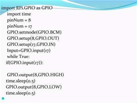 led with raspberry pi ppt technology and computing