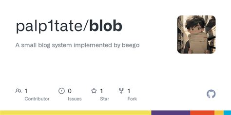 Github Palp Tate Blob A Small Blog System Implemented By Beego