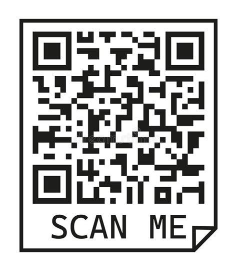 QR Code Vector Set Sample Vector QR Code For Smartphone Scanning Identity For App Smartphone