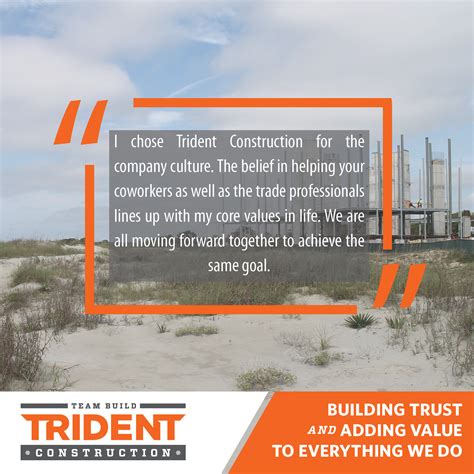 Welcome Cameron Cochran Trident Construction