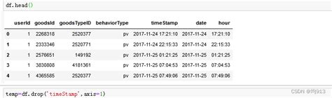 淘宝用户行为分析 用spark进行用户行为分析 淘宝用户购物行为数据集 csdn博客