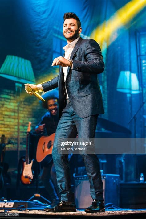 Gusttavo Lima Performs Live On Stage At Espaco Das Americas On August