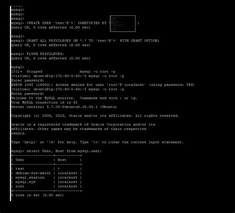 Server Mysql Remote Access Stack Overflow