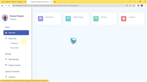 Demo Aplikasi Lelang Berbasis Web Php Native Mysql Lelang Barang