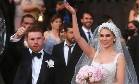 “canelo” Álvarez Y Fernanda Gómez Una Espectacular Boda Religiosa Con