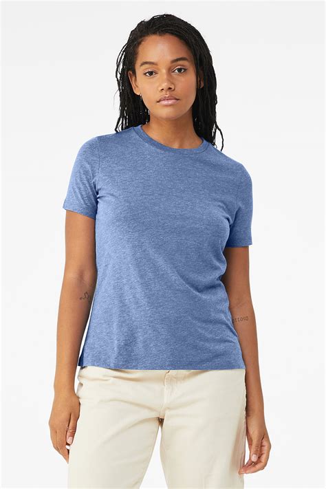 Womens Relaxed Triblend Short Sleeve Tee Bellacanvas