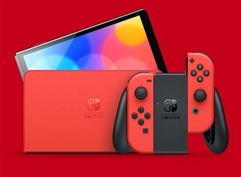 Nintendo Switch Oled Model Mario Red Edition Unveiled Gamerbraves