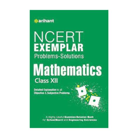Buy Ncert Exemplar Problems Solutions Class 12 Mathematics Book